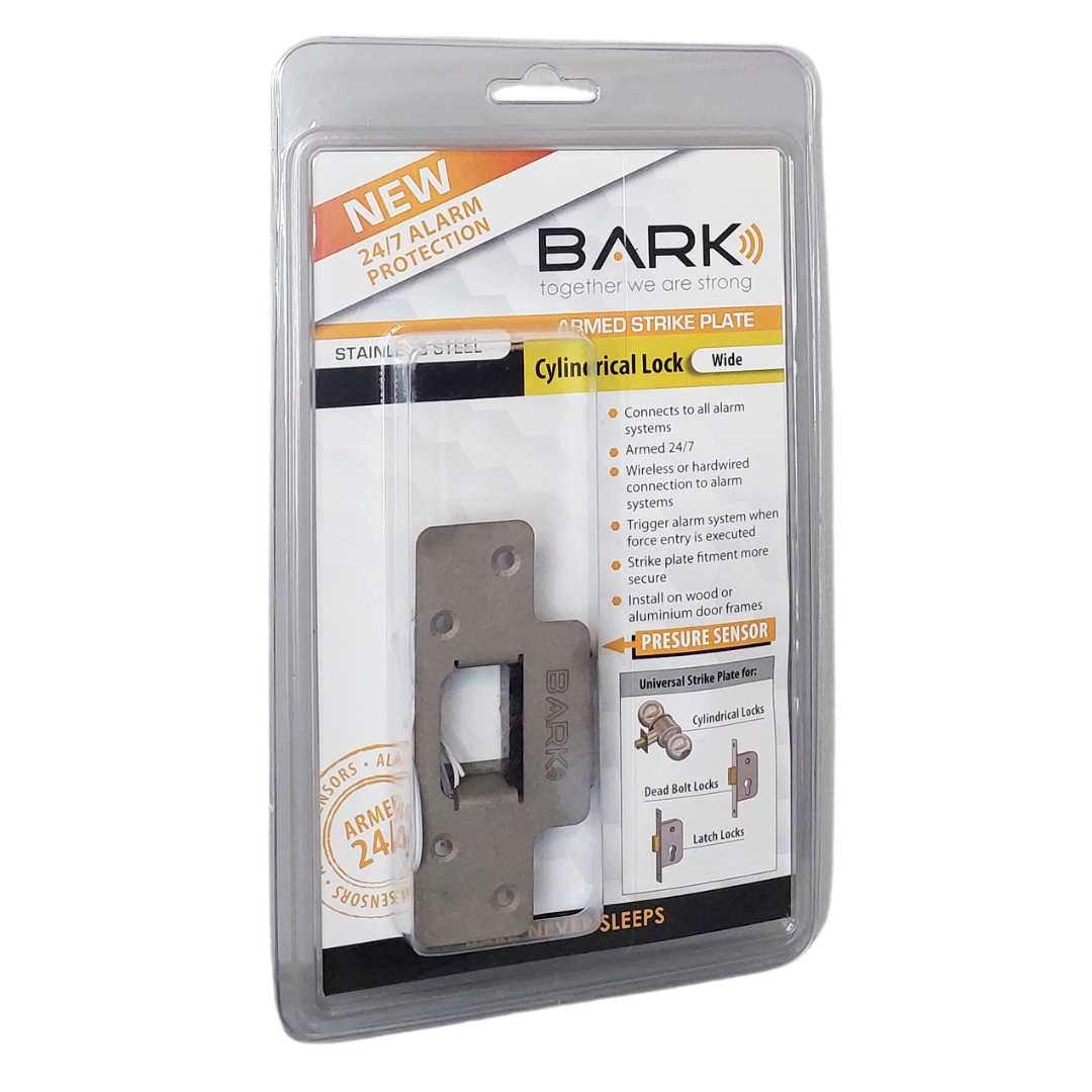 Armed Strike Plate - Cylindrical Wide – ViewProtect