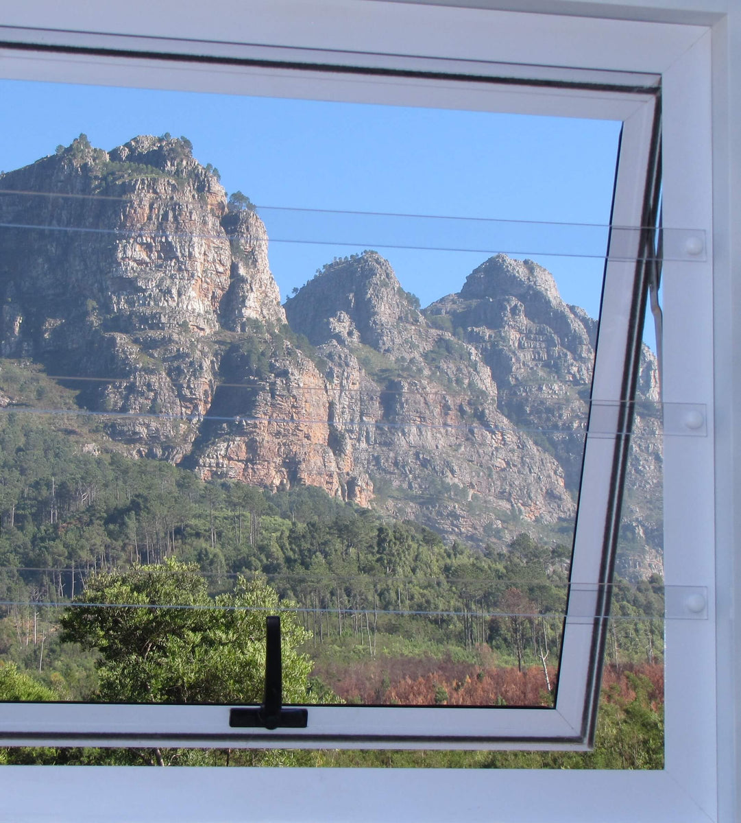 6Pack 39" - Transparent Window Safety Barriers (Covers up to 1000mm x ...