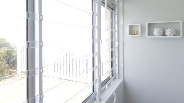 6Bars 1200 - Clear Window Guards (Covers up to 1200mm x 880mm or 47.24 ...